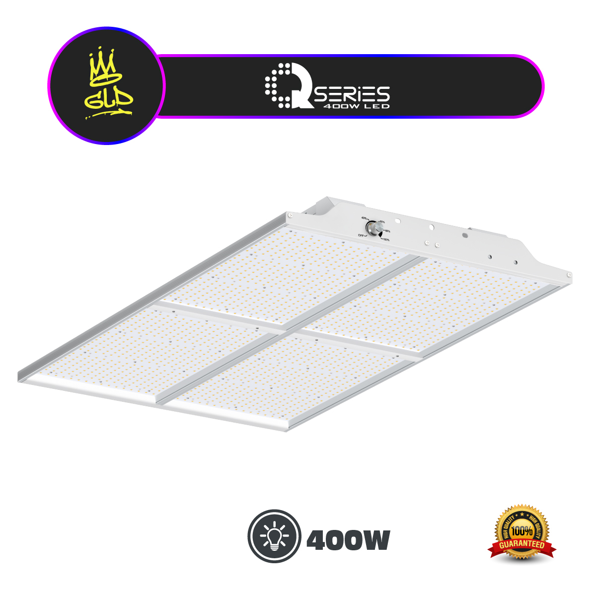 GLD Q-SERIES 400W LED QUANTUM BOARD - Stealth Garden