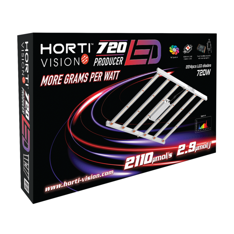 HORTIVISION 720W PRODUCER LED - Stealth Garden