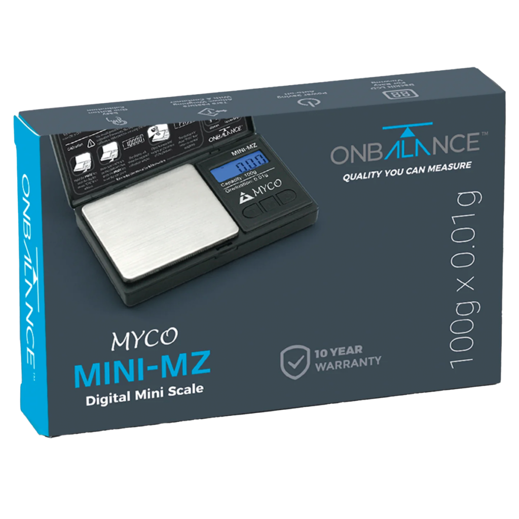 On Balance Myco MINI MZ Scale ( 100g x 0.01g ) - Stealth Garden