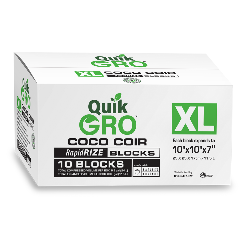 QUIKGRO RAPID RIZE BLOCK 10X10 INCH - Stealth Garden