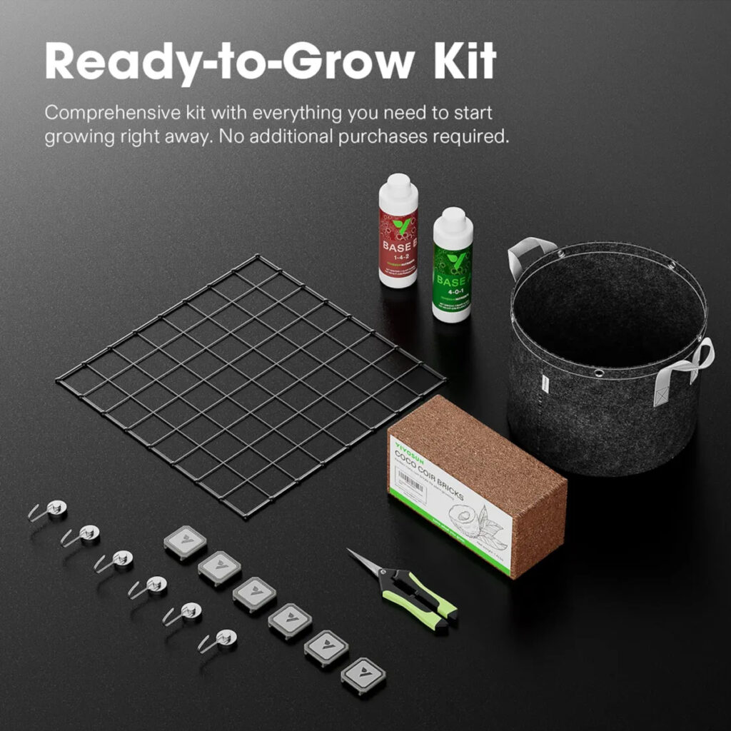 VIVOSUN VGROW SMART GROW BOX + EXCLUSIVE UPGRADE BOX - Stealth Garden